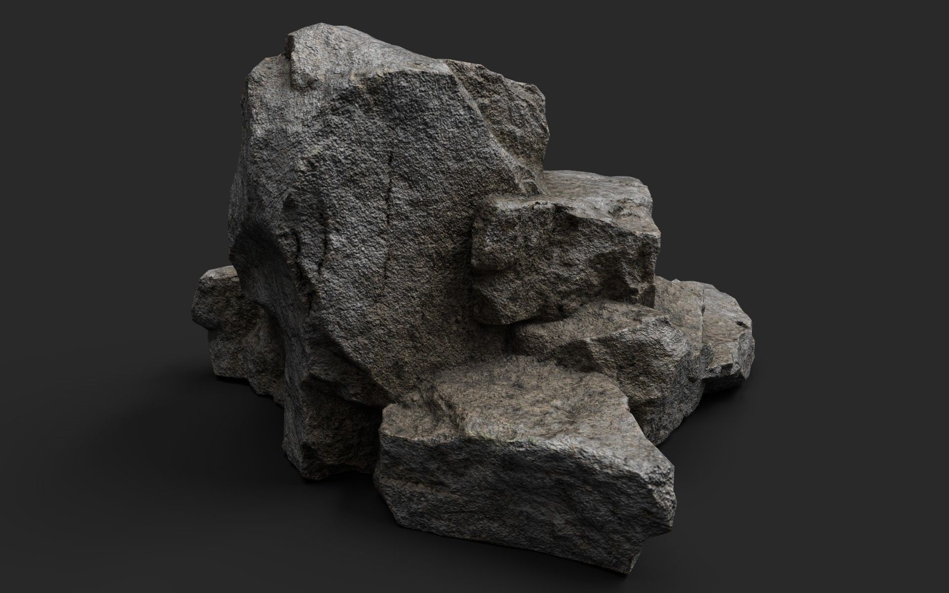 3D model Rock 22-6 VR / AR / low-poly | CGTrader
