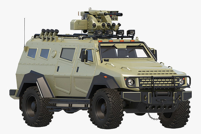 Armored vehicle 3D model | CGTrader