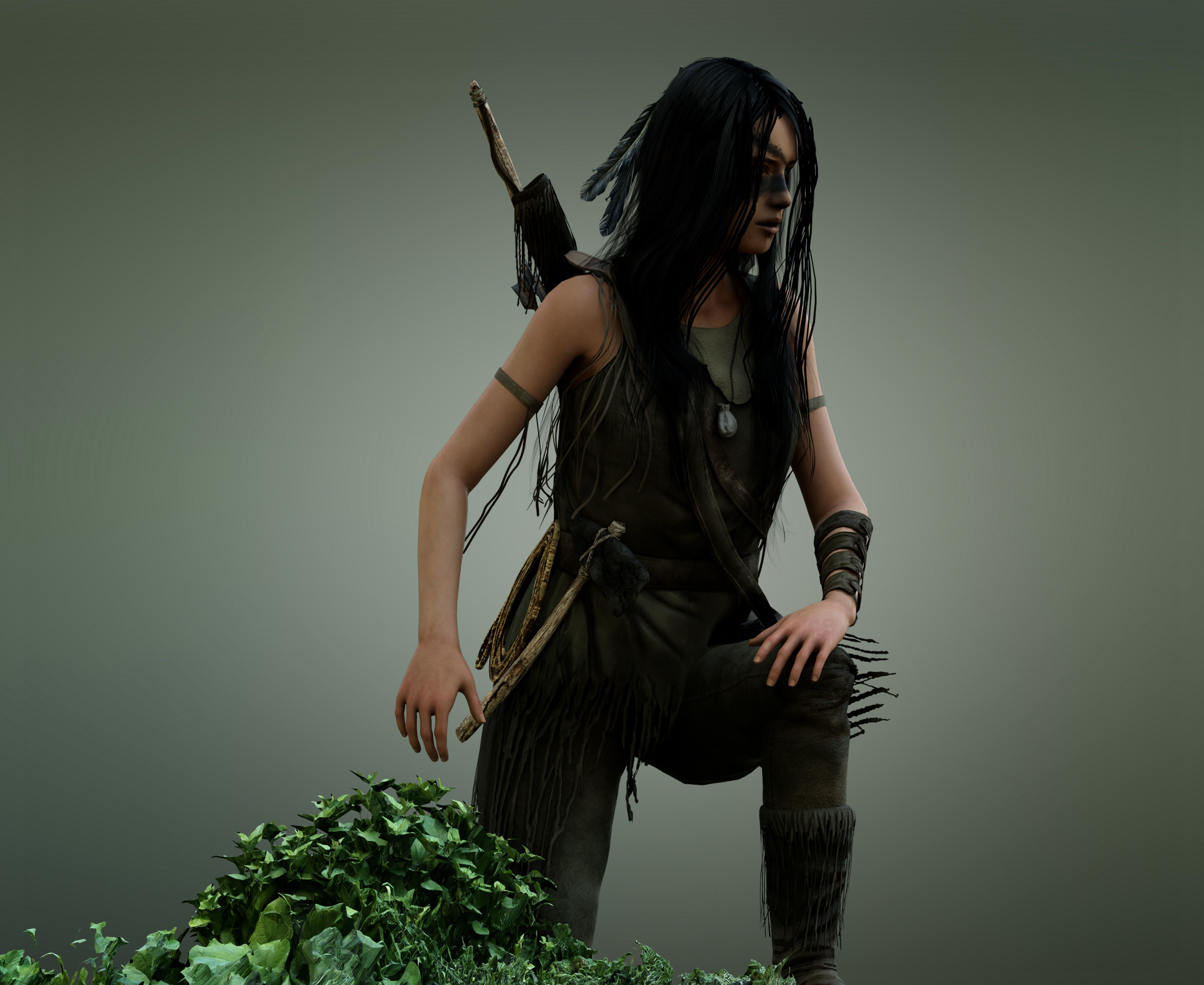 3D model Naru from Prey VR / AR / low-poly rigged | CGTrader