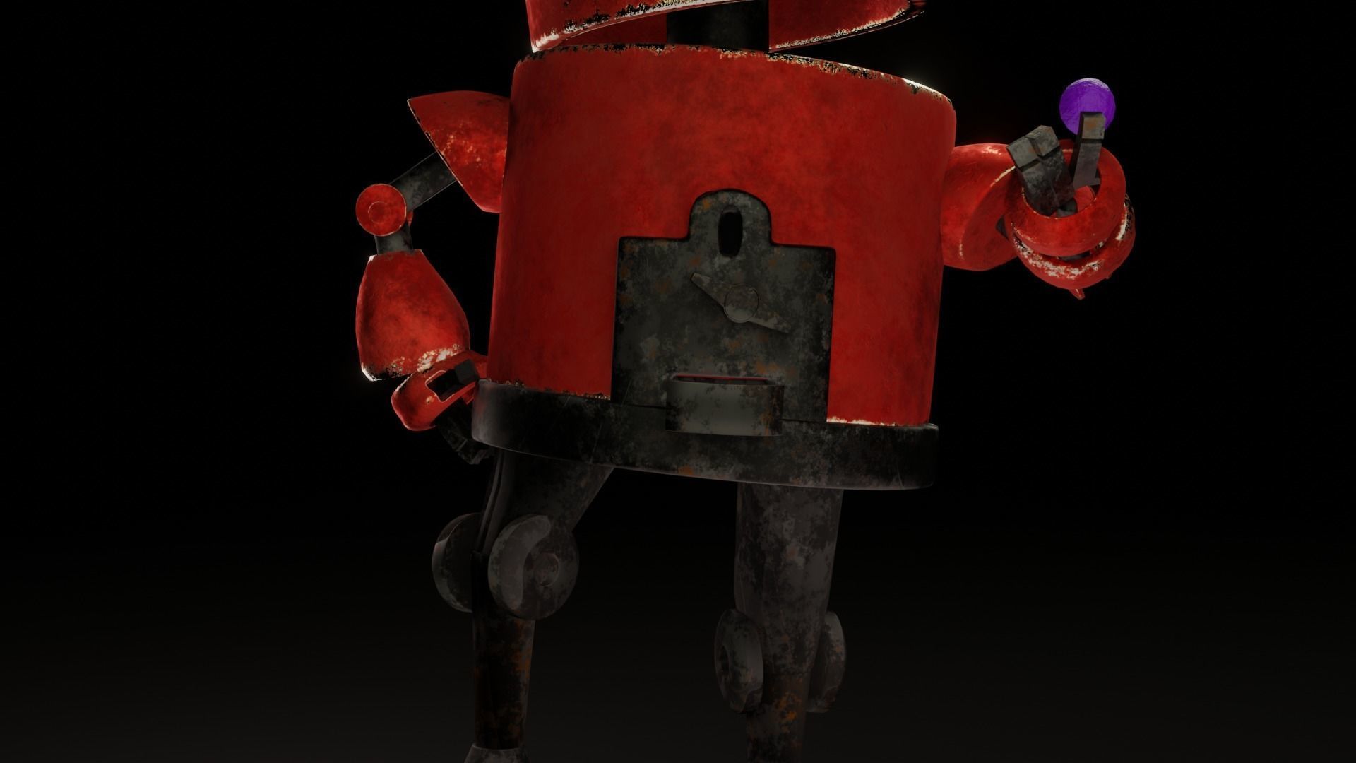 3D model Robot gum VR / AR / low-poly | CGTrader