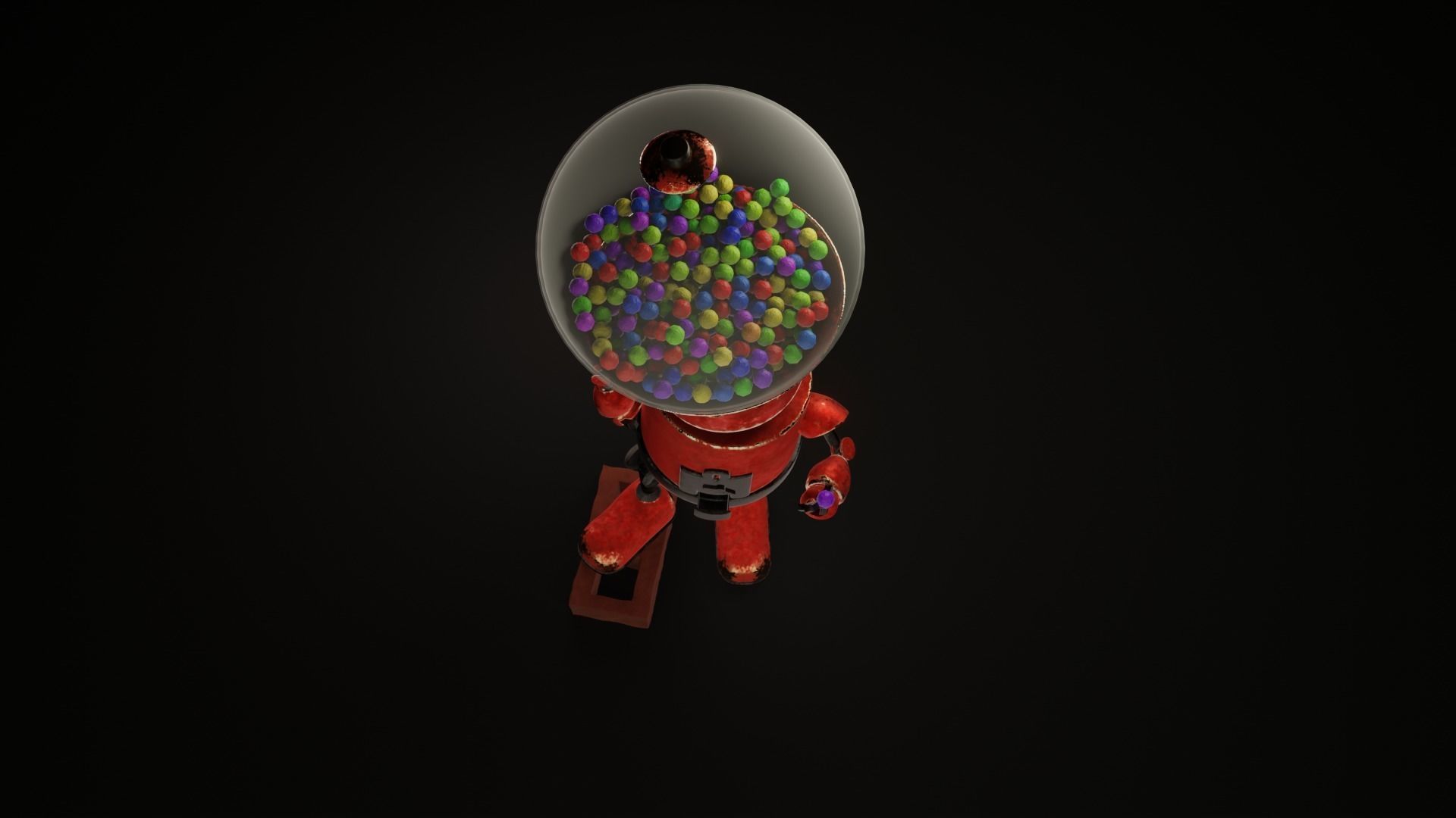 3D model Robot gum VR / AR / low-poly | CGTrader