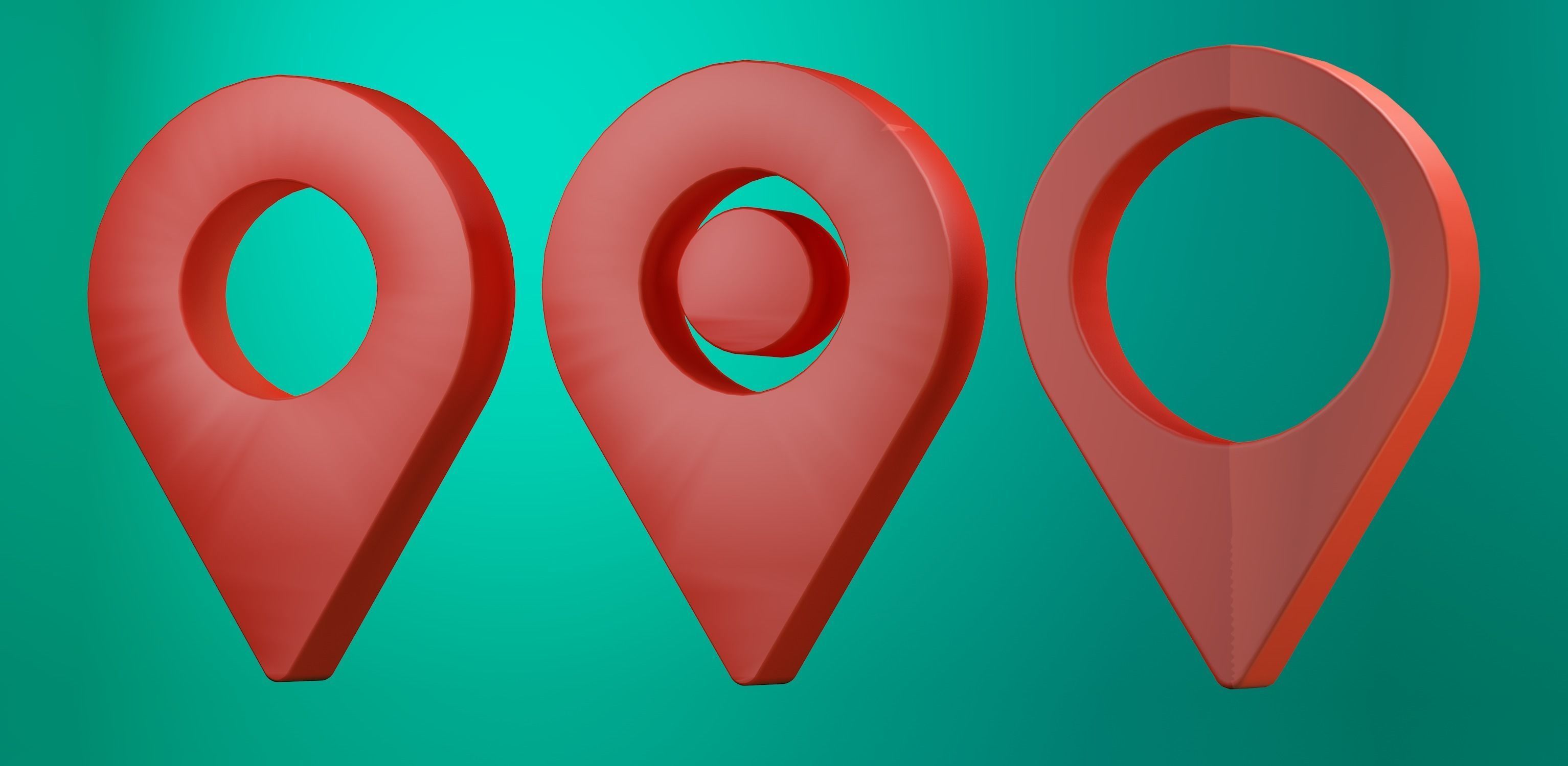 Map Pointer 3D model 3D model | CGTrader