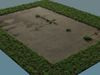 8ft by 12ft Slab of Farm Pavement 3D model | CGTrader