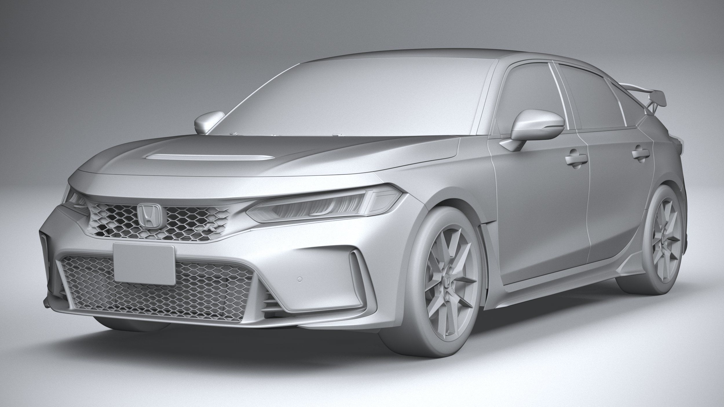 Acura Civic Type R 2023 3D model | CGTrader
