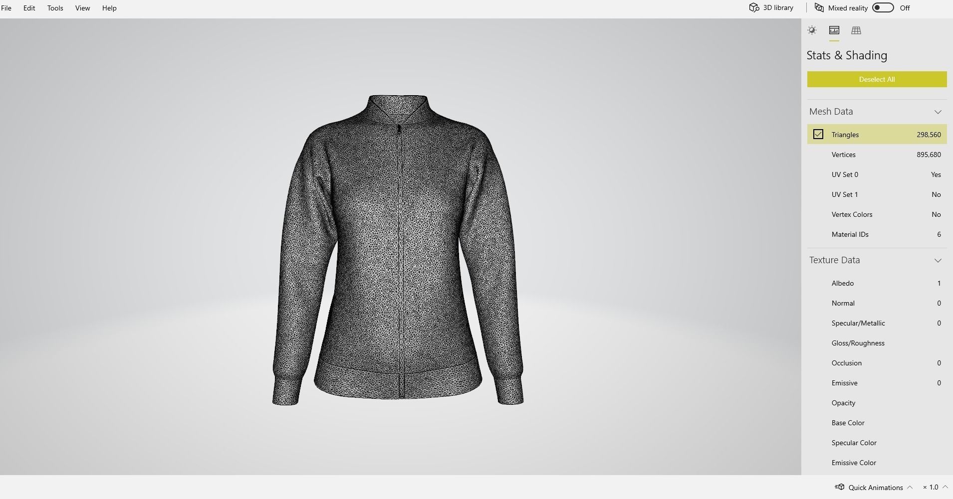 Raglan Fashion Casual Slim Sports Rib Jacquard Zipper Jacket 3D model ...