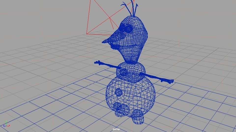 Character olaf 3D model | CGTrader