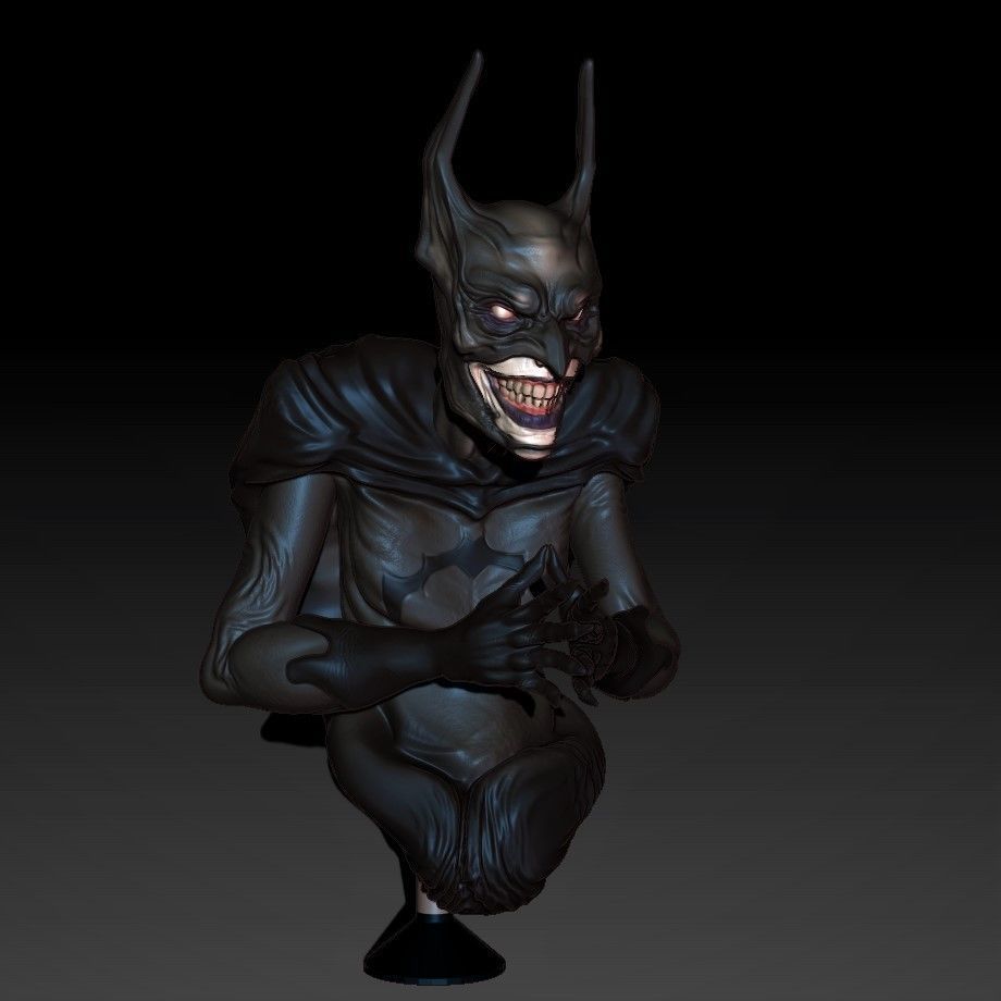 Bat Badman 3D model 3D printable | CGTrader