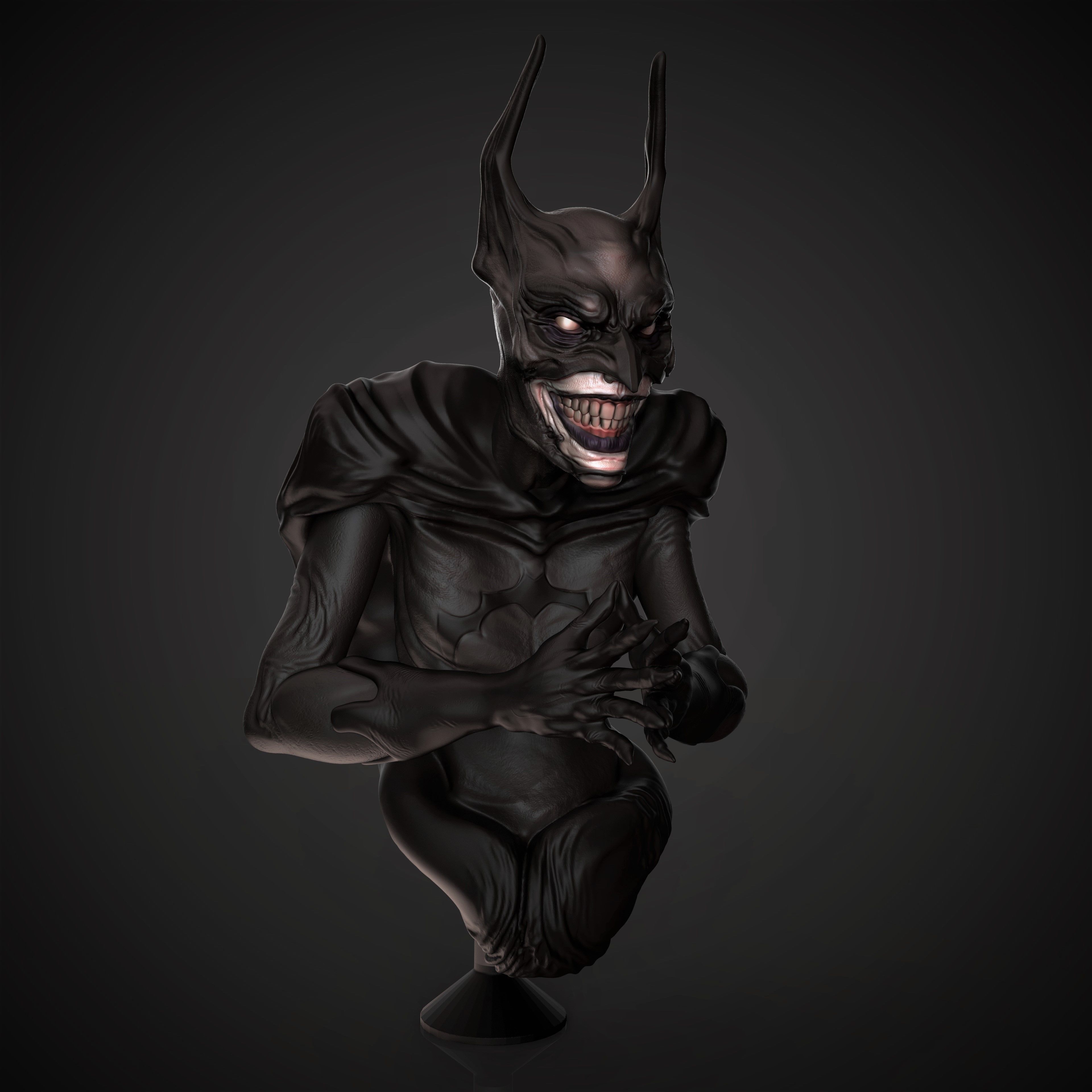 Bat Badman 3D model 3D printable | CGTrader