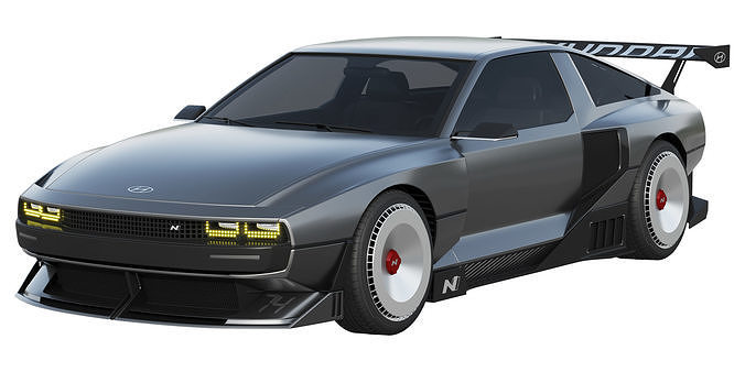 Hyundai N Vision 74 3D model | CGTrader