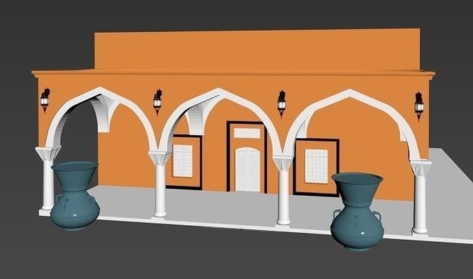 Atelier artisans 3D model | CGTrader