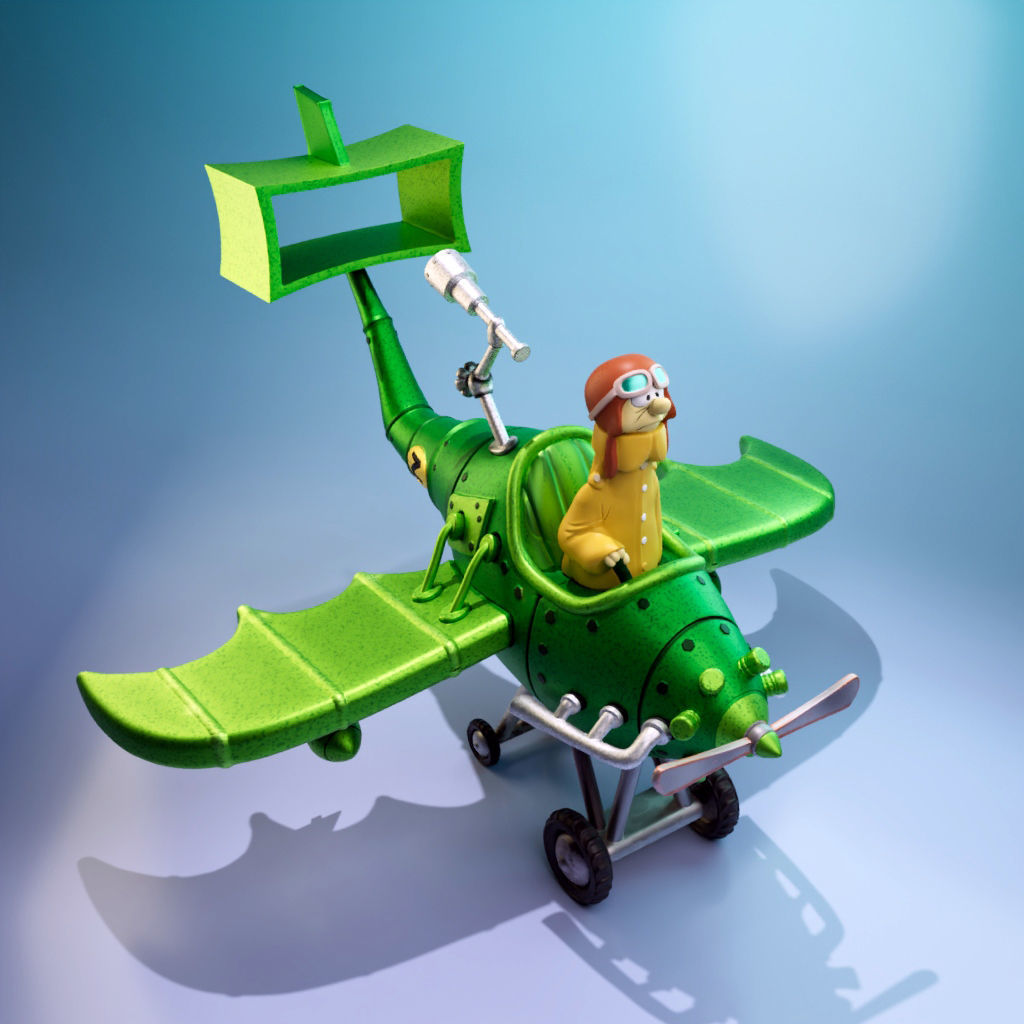Zilly-Their Flying Machines 3D model 3D printable | CGTrader