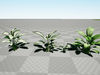 Tropical bush asset pack - unreal engine 3D model animated | CGTrader