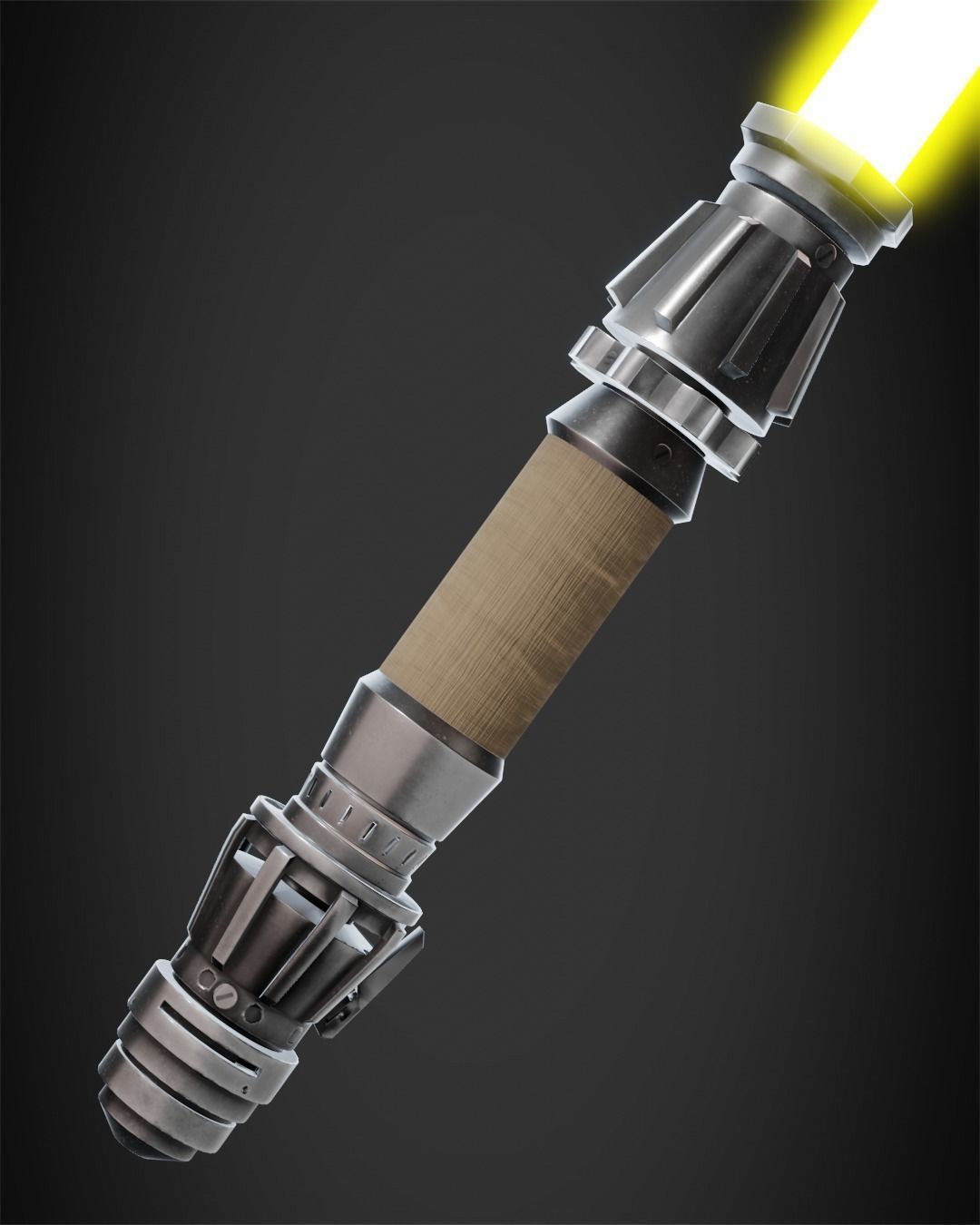Rey LightSaber for Cosplay 3D model 3D printable | CGTrader