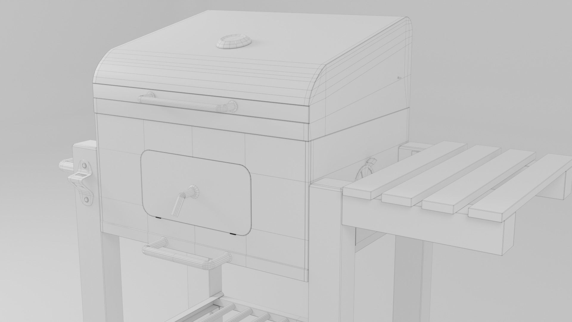 3D model Grill Garden 3D model VR / AR / low-poly | CGTrader