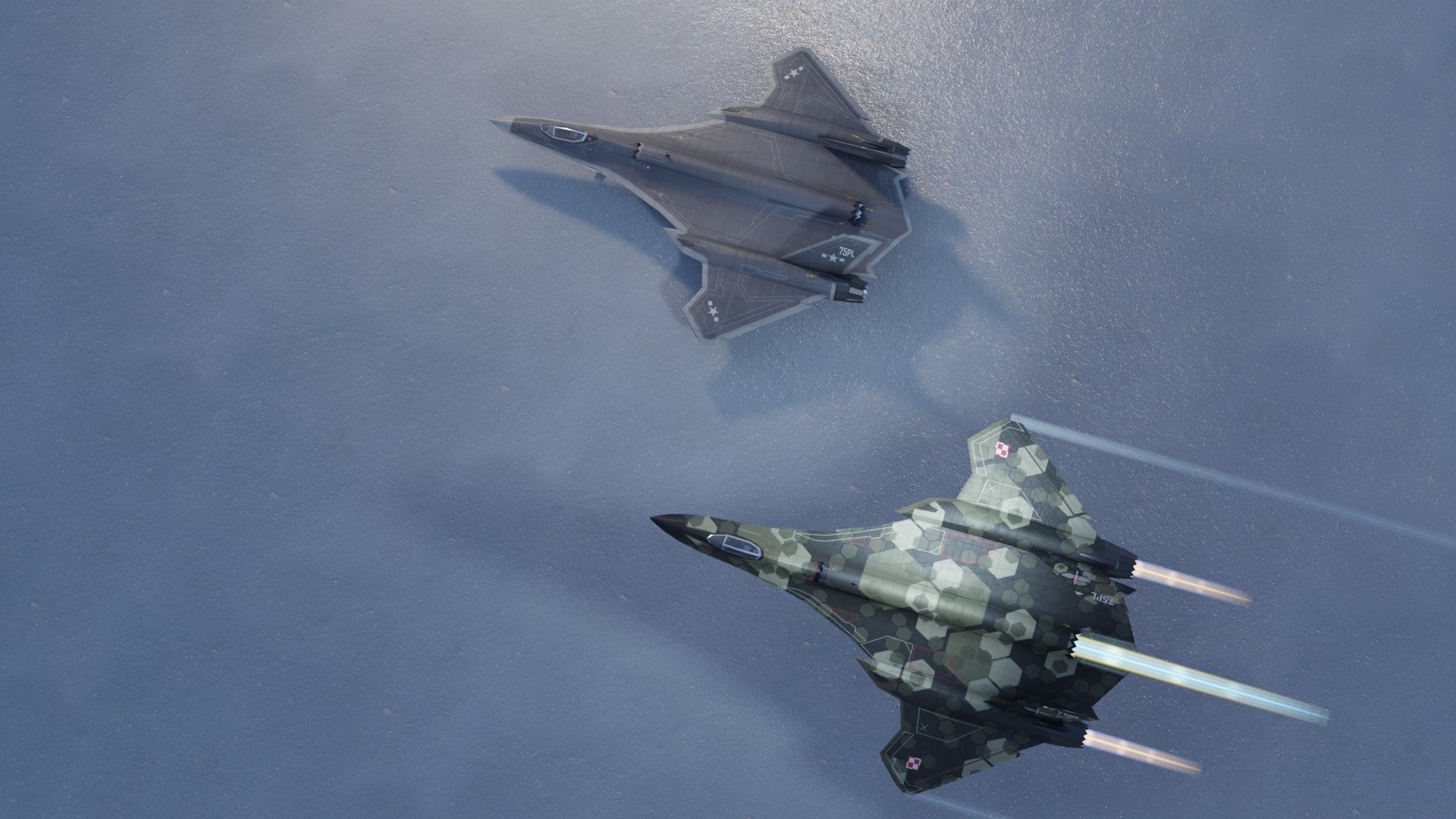 3D model General Dynamics F-34 Lynx concept fighter VR / AR / low-poly ...