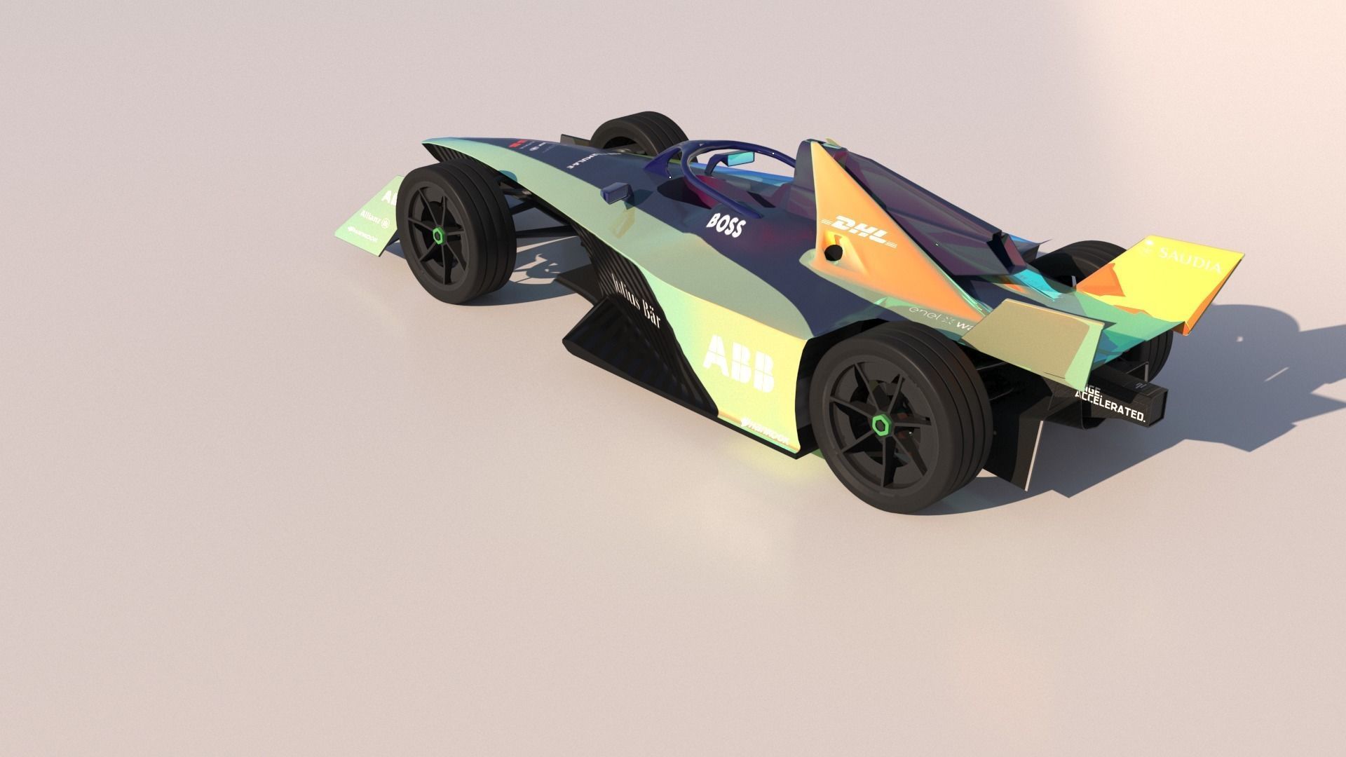 Formula E Gen 3 3D model | CGTrader