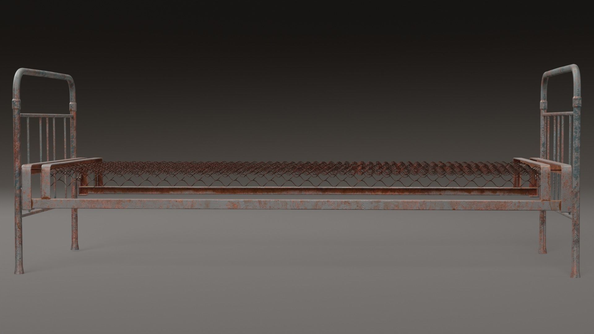 3D model Bed from the USSR VR / AR / low-poly | CGTrader