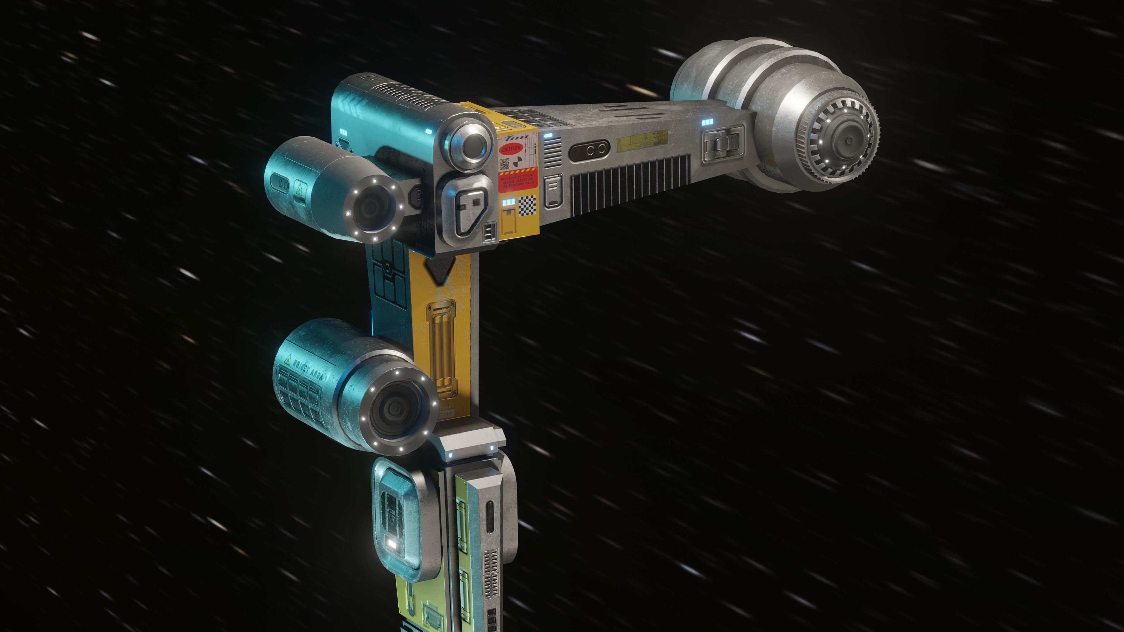 3D model Space Horse Spaceship VR / AR / low-poly | CGTrader