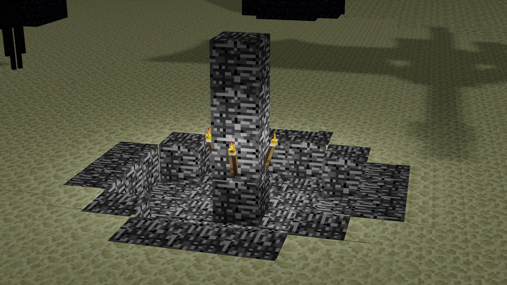 A Minecraft Dimension - The End free 3D model rigged | CGTrader