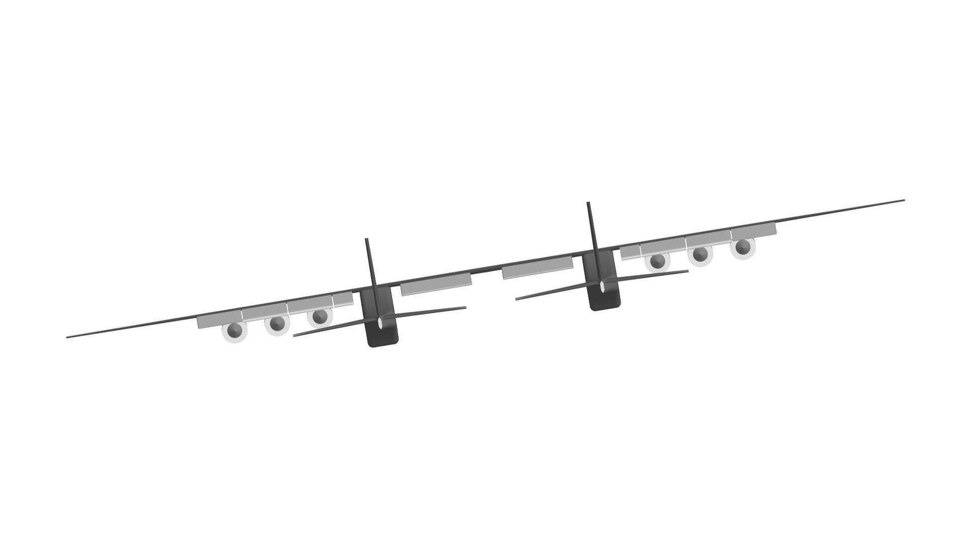 Stratolaunch 3D model | CGTrader