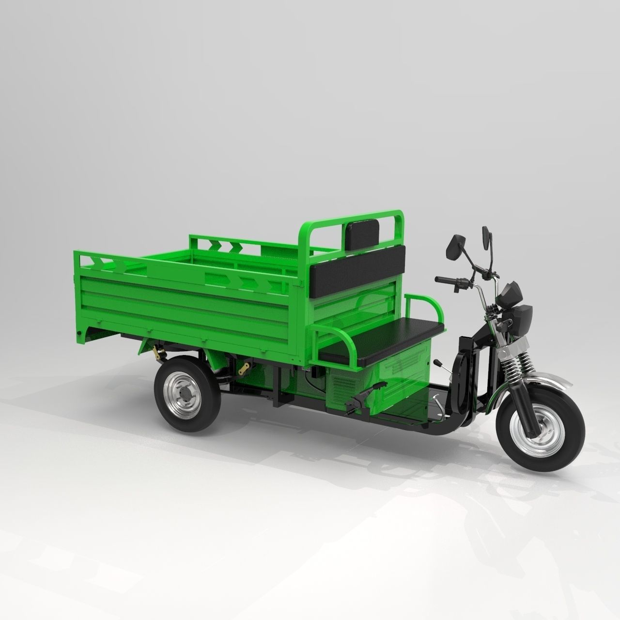 3D model Electric Commercial Vehicle VR / AR / low-poly | CGTrader