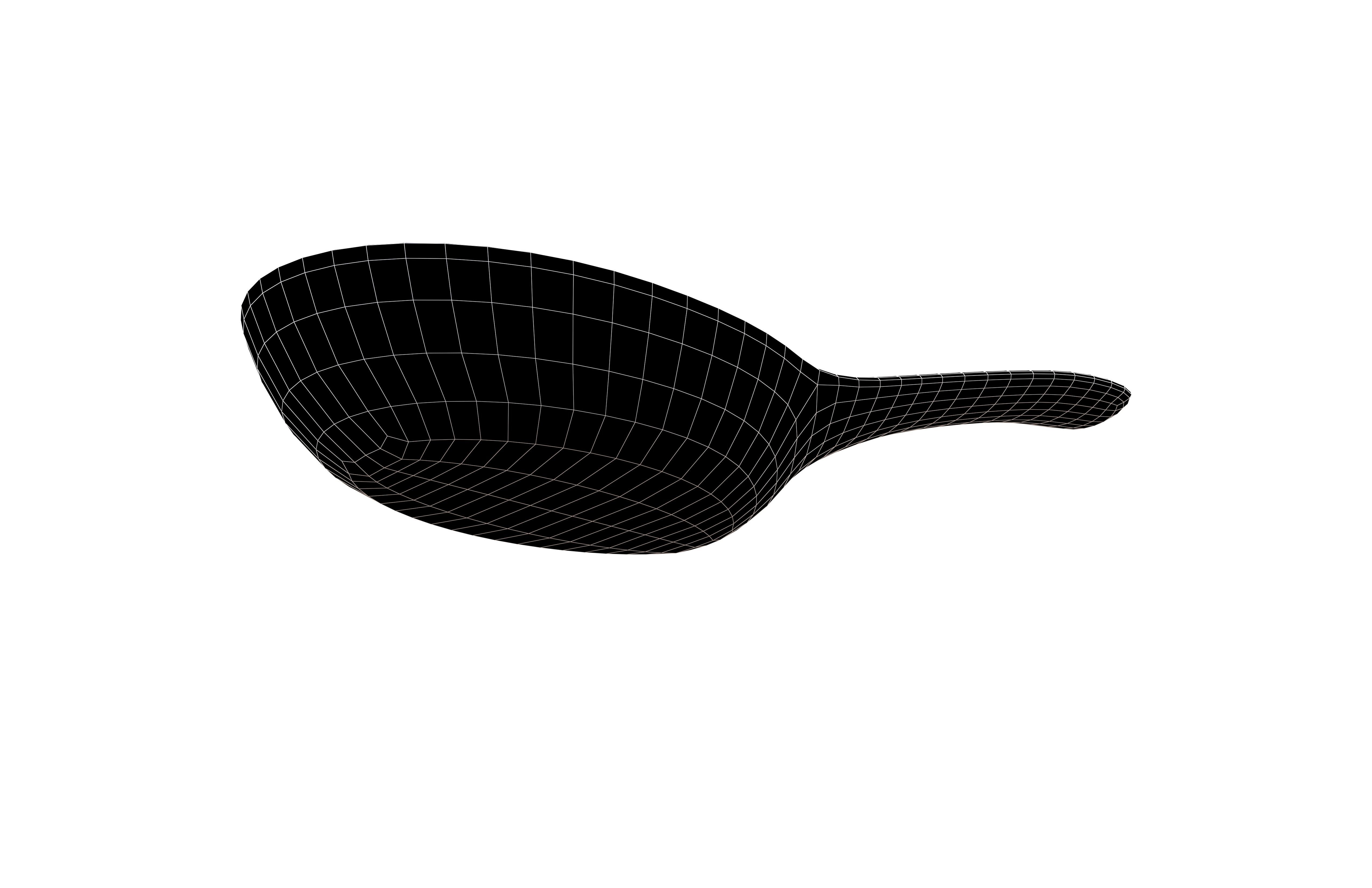 3D model Rice Spoon v1 008 VR / AR / low-poly | CGTrader