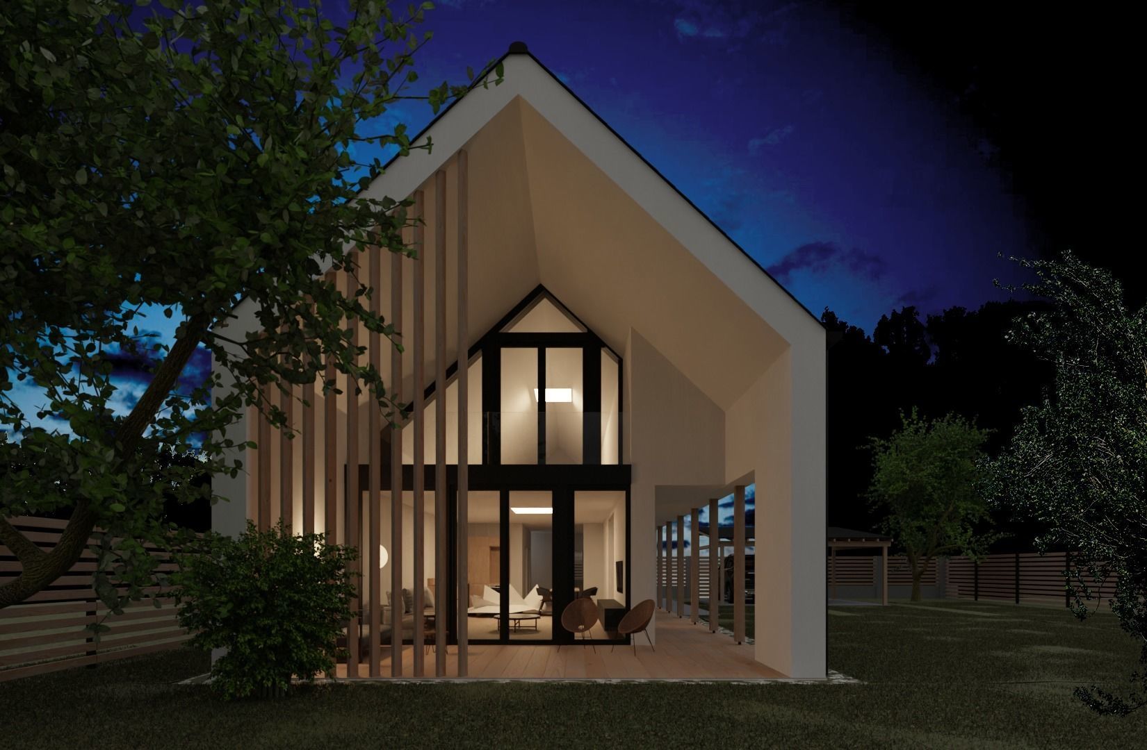 Realistic House Scene 3D model | CGTrader