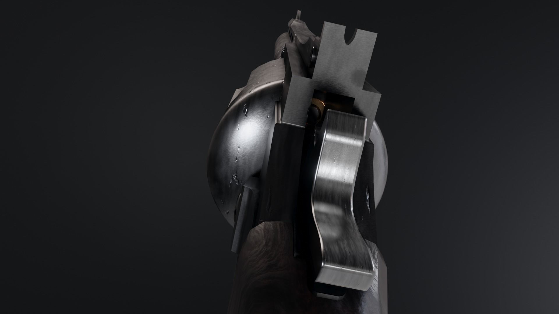 3D model Revolver 357 Magnum Game Ready VR / AR / low-poly | CGTrader