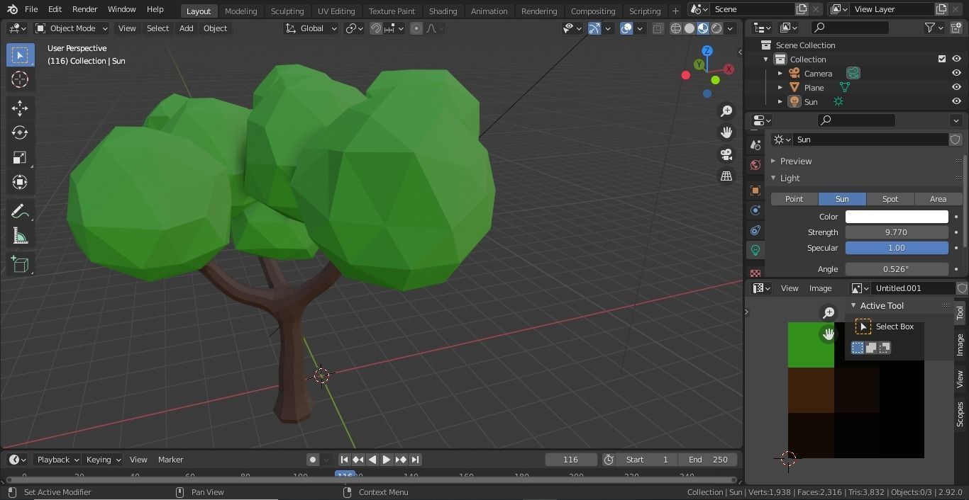 3D model Low Poly Medium Tree VR / AR / low-poly | CGTrader