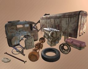 Scrap 3D Models | CGTrader
