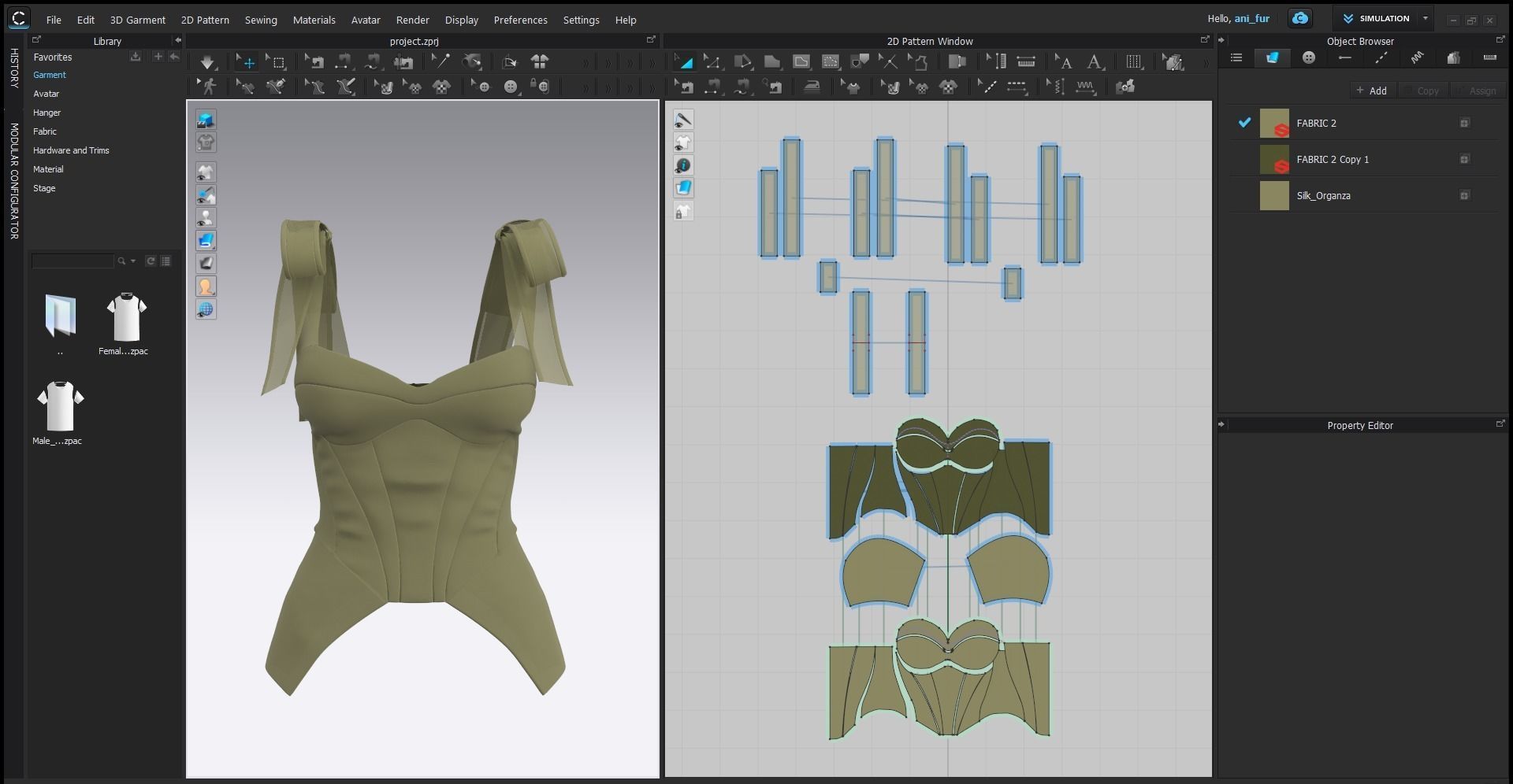 Female Corsets Marvelous Designer 3D model | CGTrader