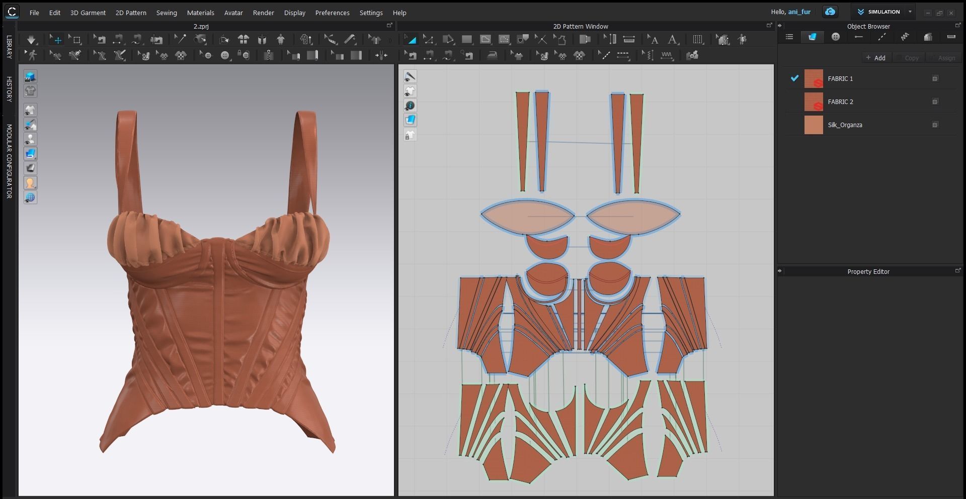 Female Corsets Marvelous Designer 3D model | CGTrader