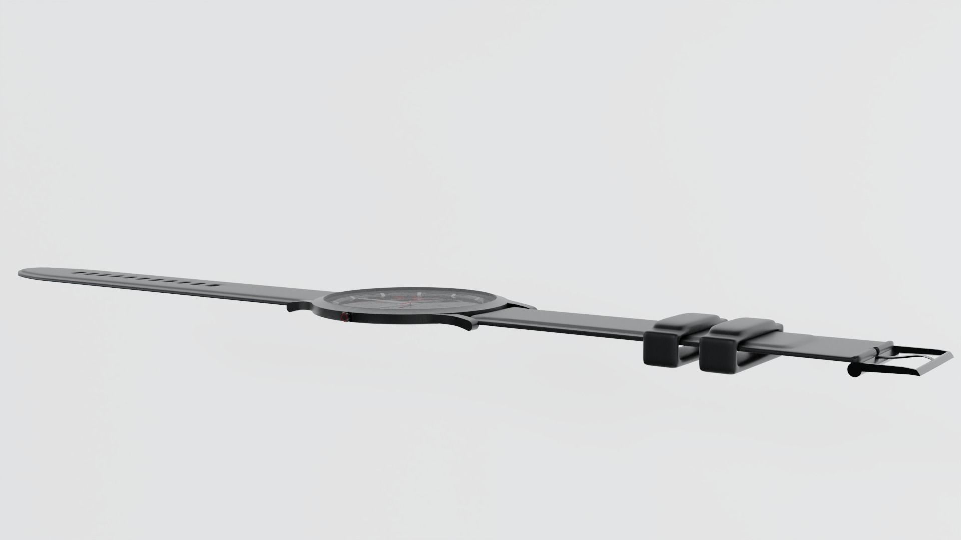 Fastrack analog watch free 3D model rigged | CGTrader