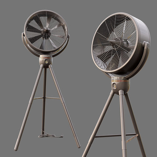 Williwaw fan 3D model | CGTrader