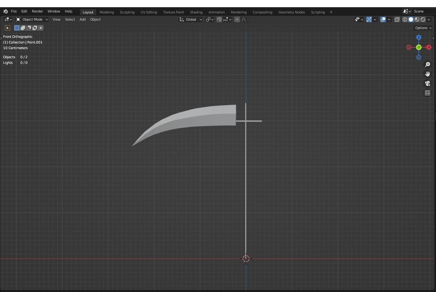 3D model Scythe Shinigami VR / AR / low-poly | CGTrader
