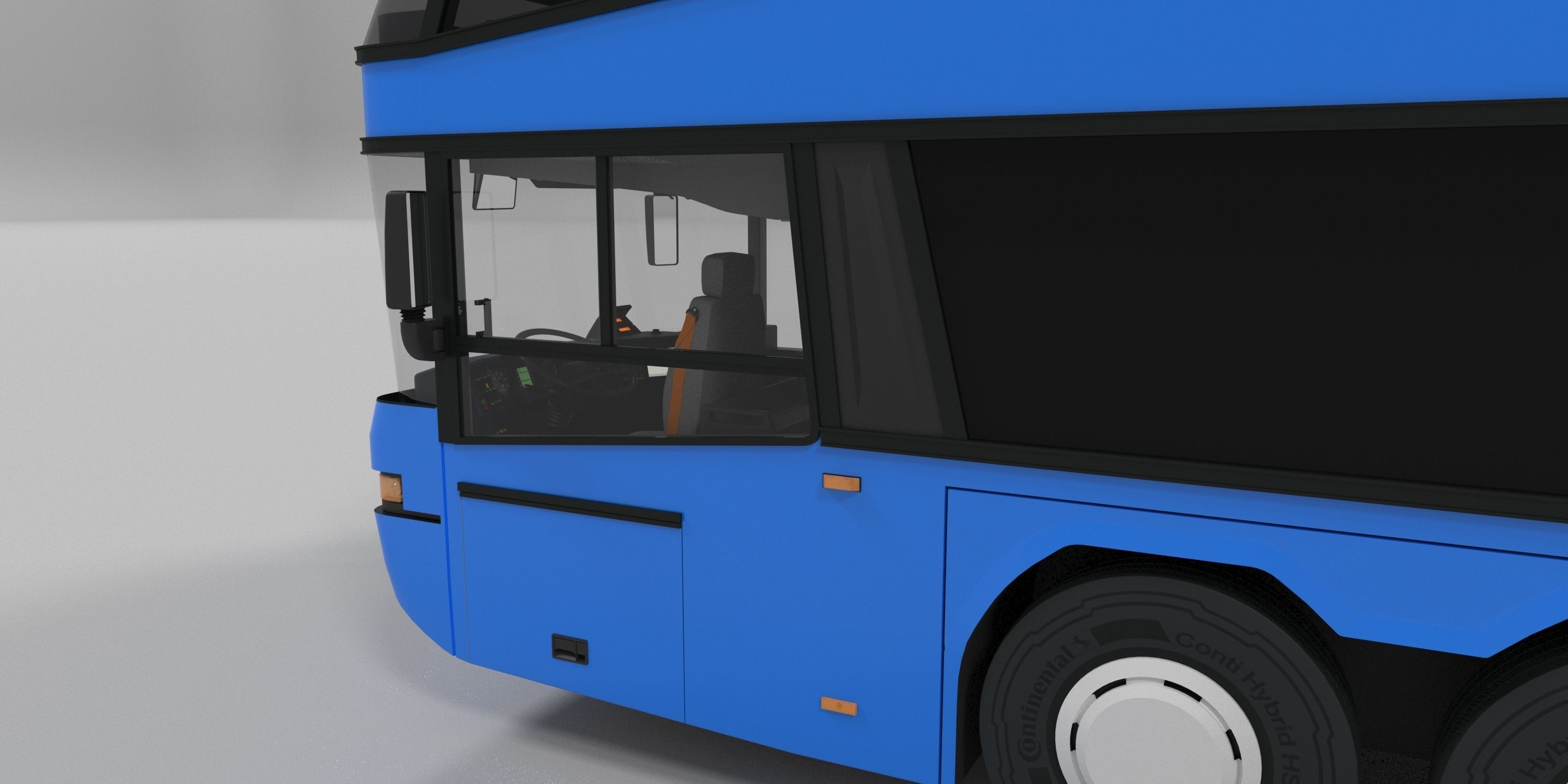Neoplan Megaliner N128 2000 3D model | CGTrader