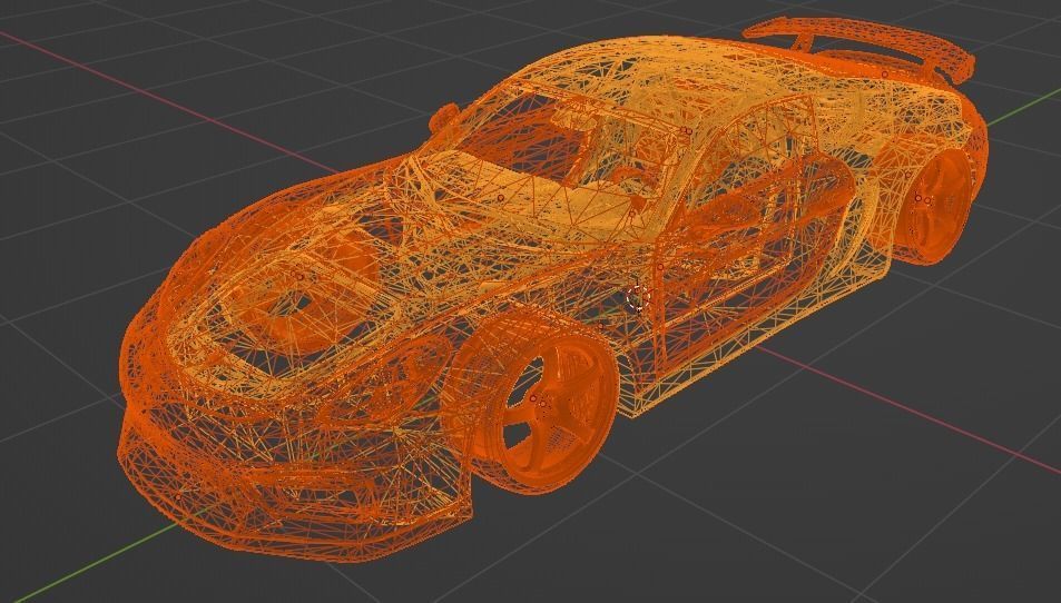 JDM Porsche Cayman GT4 3D model | CGTrader