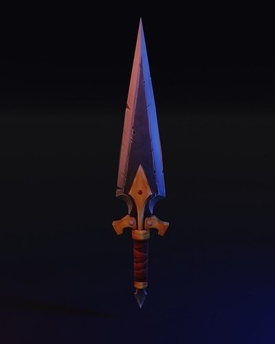 3D model Dagger VR / AR / low-poly | CGTrader