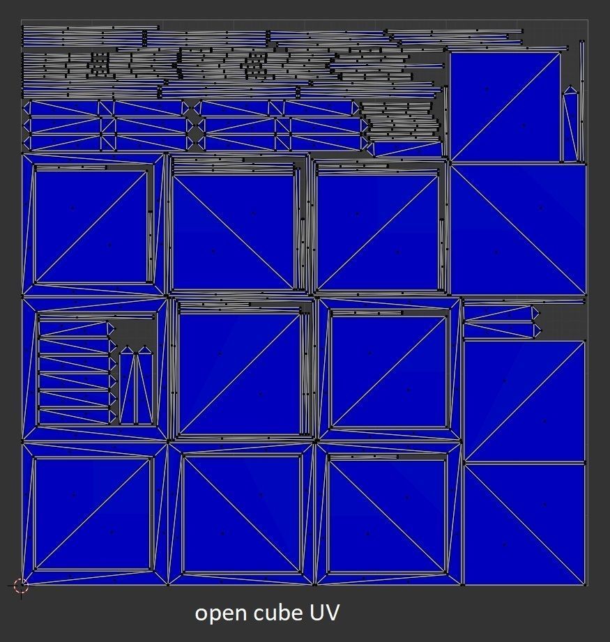 3D model Wooden Cube VR / AR / low-poly | CGTrader