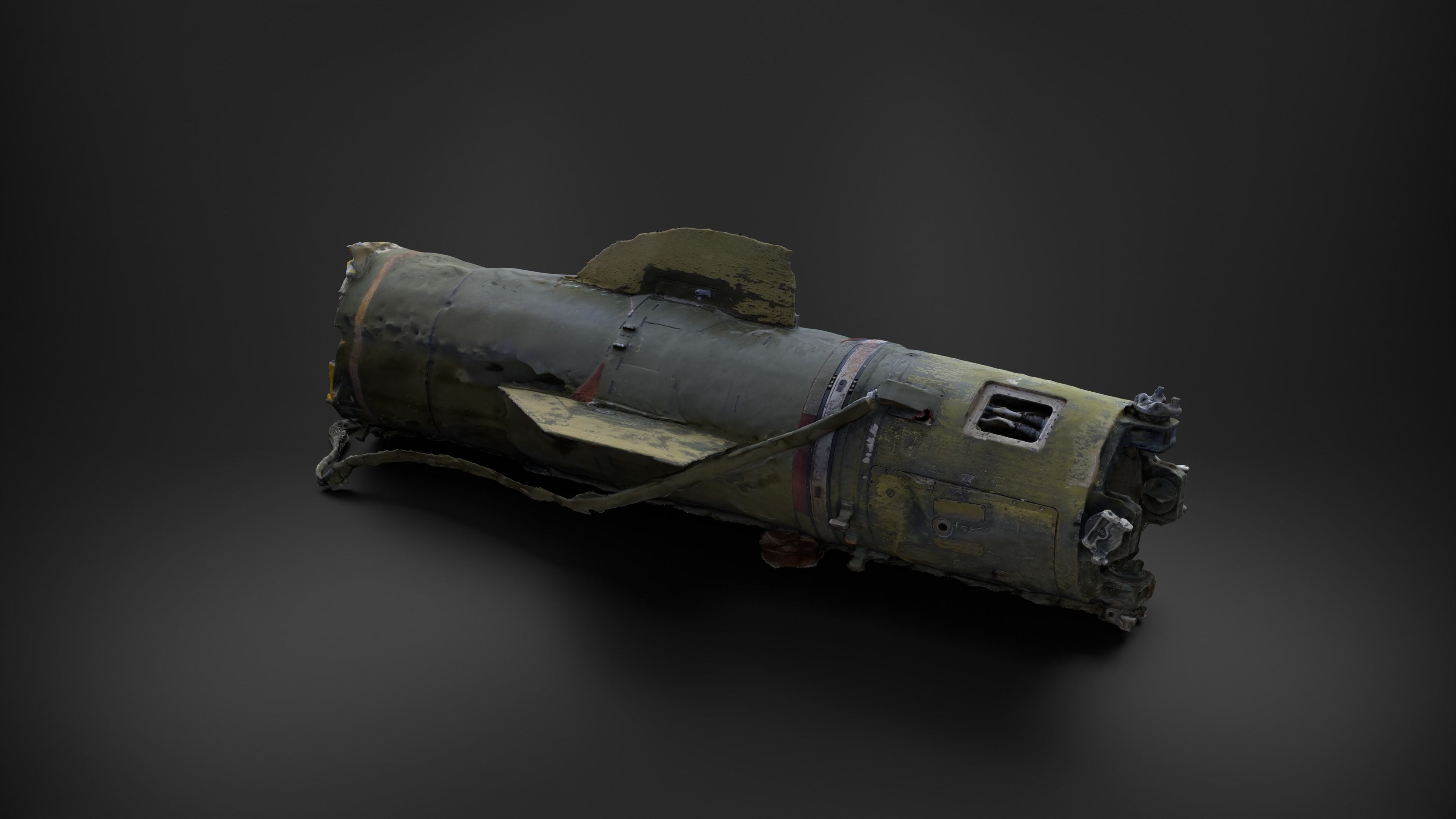 Destroyed OTR-21 SS-21 Scarab Tochka-U P2 Photoscan 3D model | CGTrader