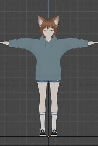 Monster girl 3D model | CGTrader