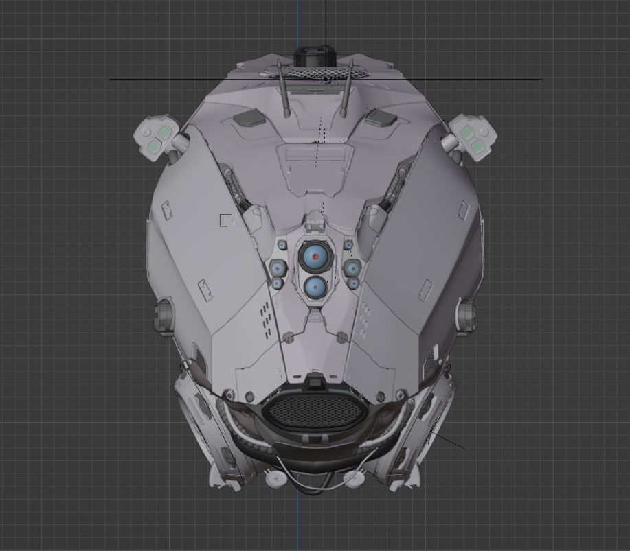 3D model hard surface robot VR / AR / low-poly | CGTrader