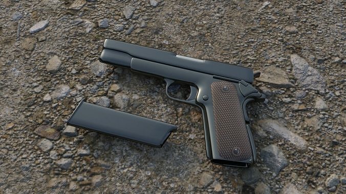 Colt 1911 3D model | CGTrader