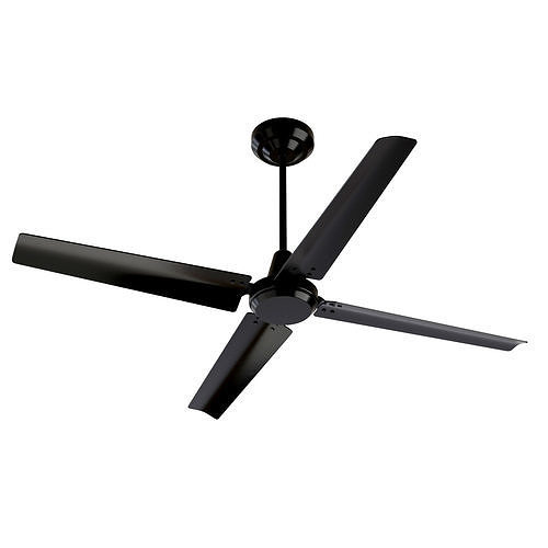 Black Ceiling Fan 3d Model free VR / AR / low-poly 3D model rigged | CGTrader