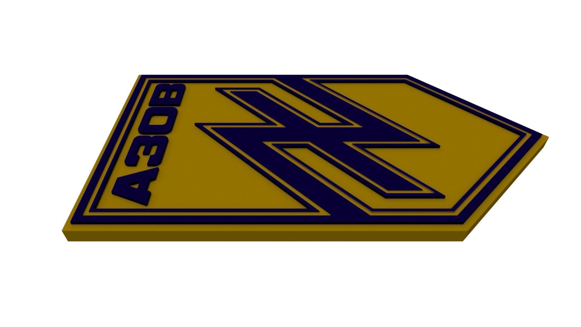 Emblem of the Azov Battalion 3D model | CGTrader
