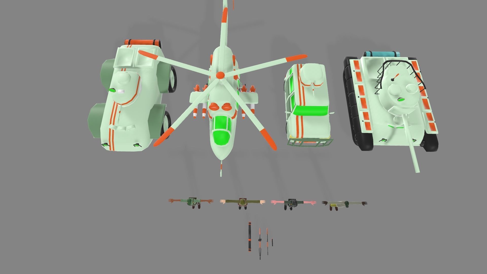 army pack 3D model | CGTrader