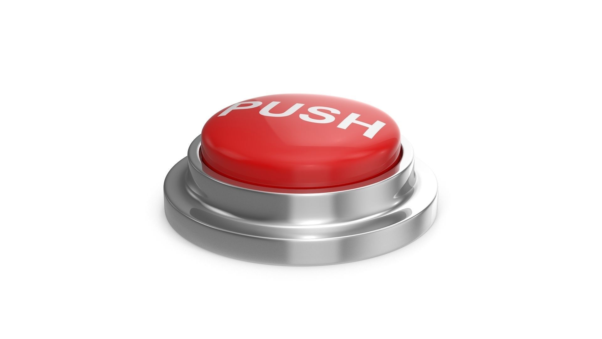 3D model Push Button VR / AR / low-poly | CGTrader