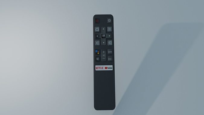 TV Remote of TCL 3D model | CGTrader