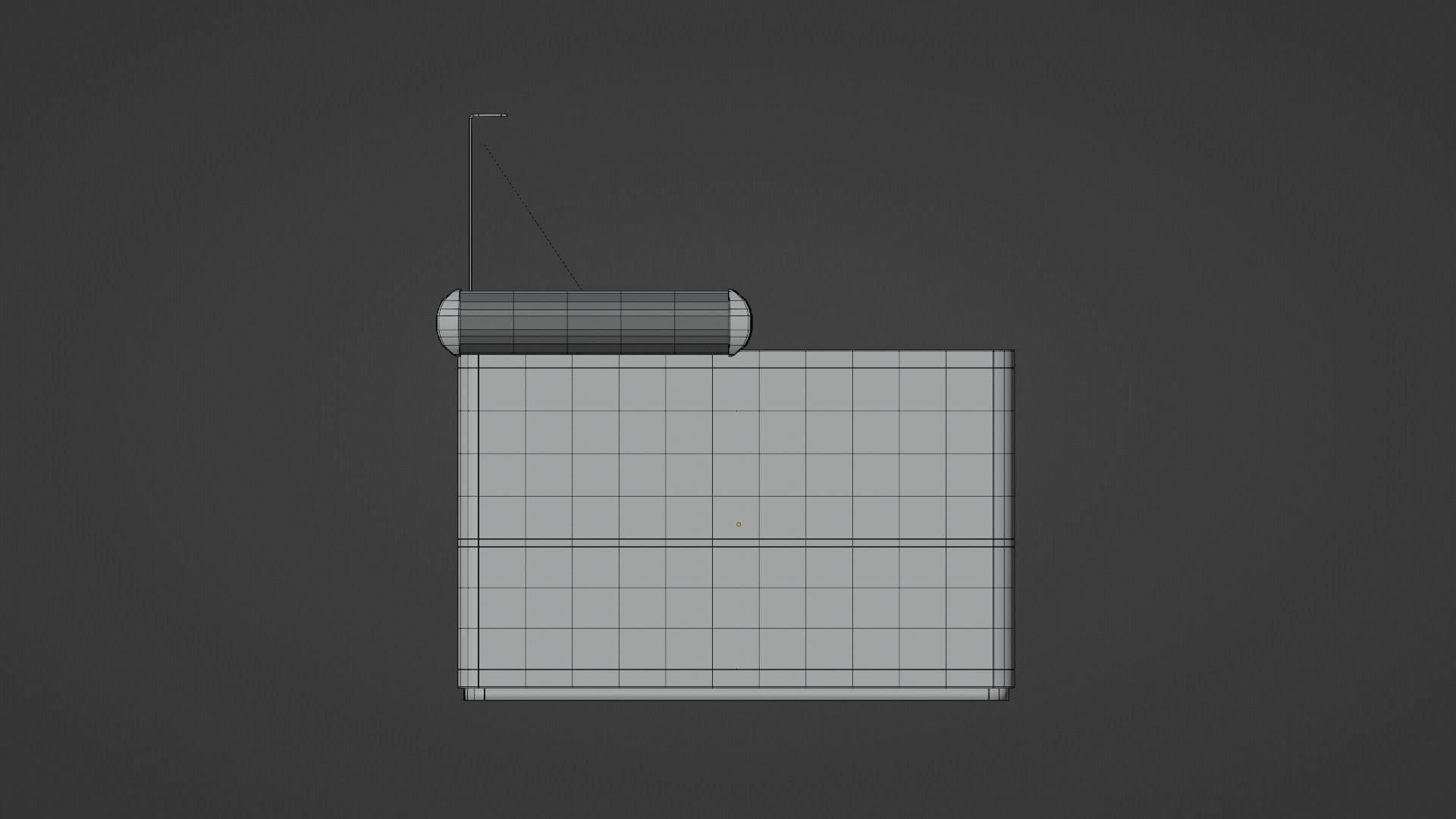 Cashier desk free 3D model | CGTrader
