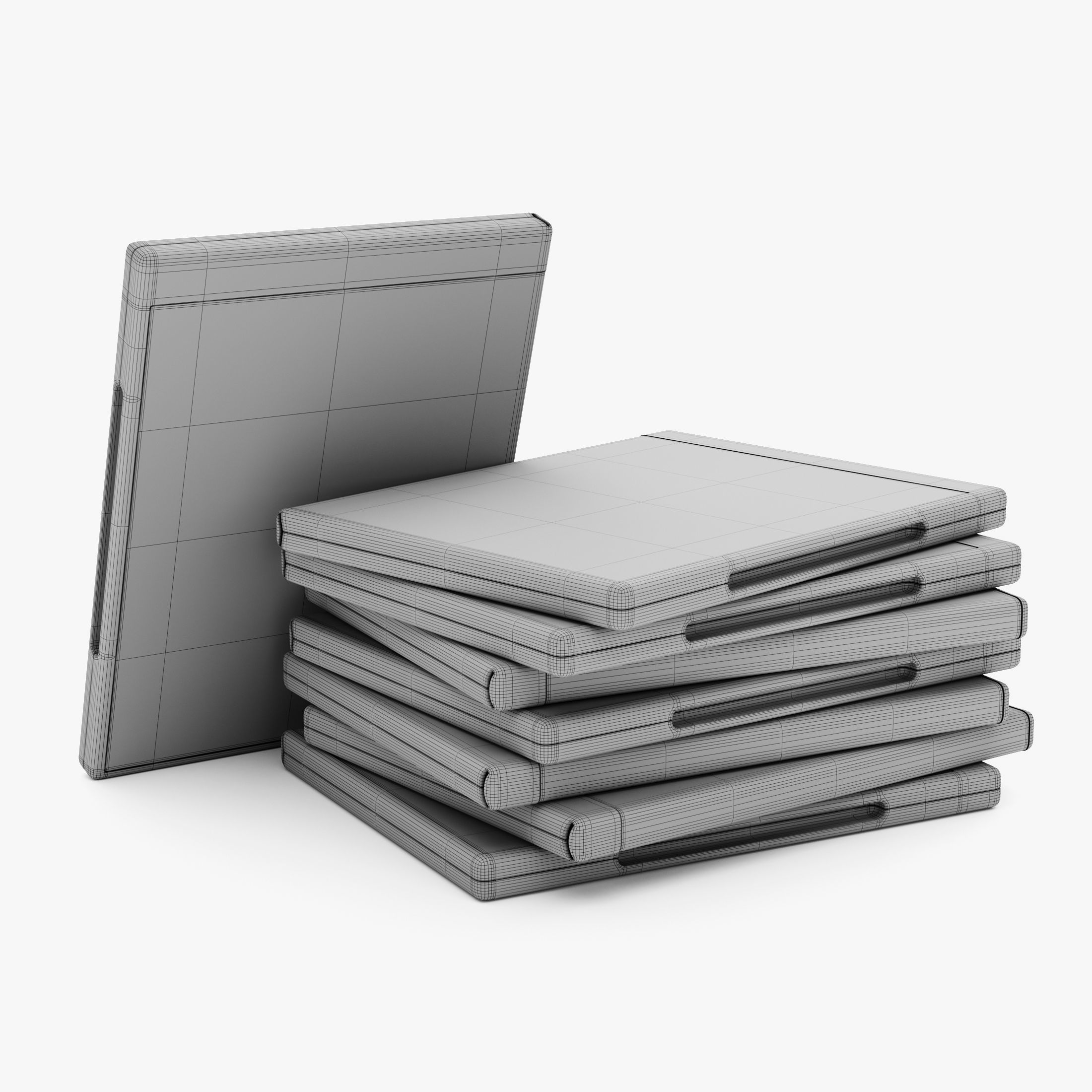 DVD cases for Xbox One 3D model | CGTrader